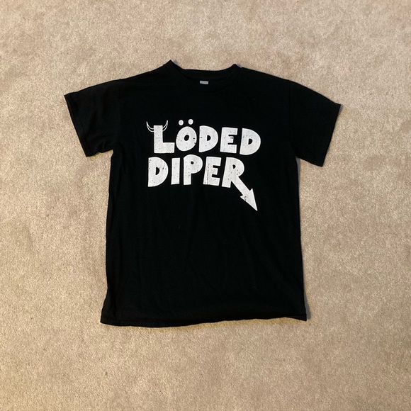 Gildan | Tops | Black Loded Diper Shirt Diary Of A Wimpy Kid | Poshmark